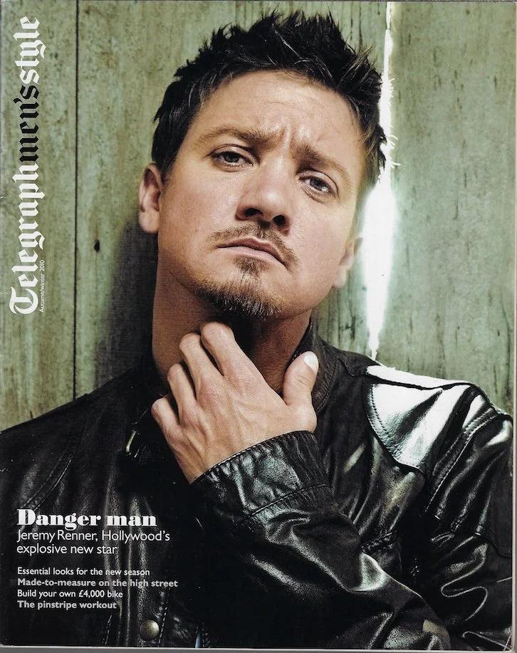 Telegraph Fashion Magazine - Jeremy Renner – magazine canteen
