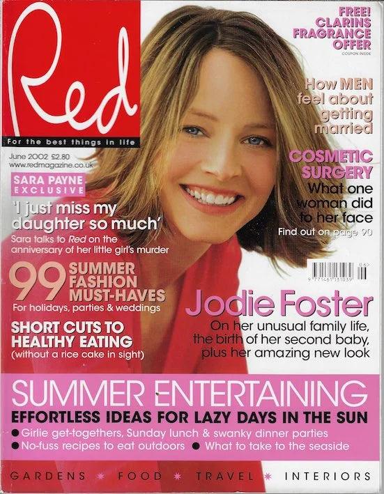 Red Magazine - Jodie Foster Moby – magazine canteen