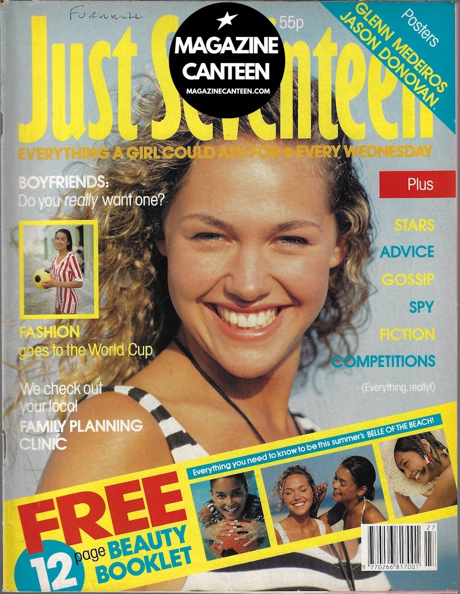 Just Seventeen Magazine - TANIA LEGER Glenn Medeiros TESS SOEJOKO ...