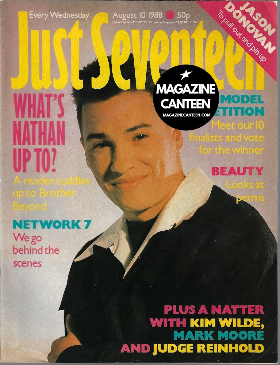 Just Seventeen Magazine - Brother Beyond NATHAN MOORE Judge Reinhold ...