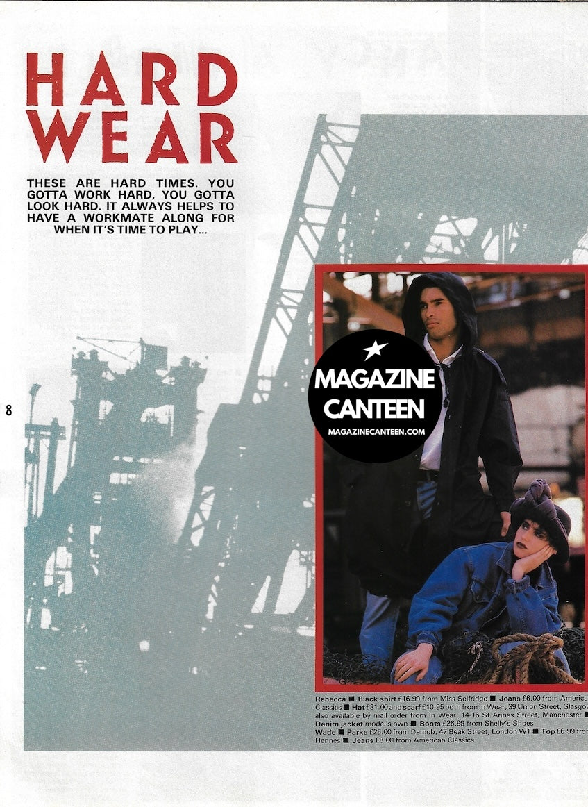 Just Seventeen Magazine - WADE TOLERA Buffalo Male Model HARD WEAR ...