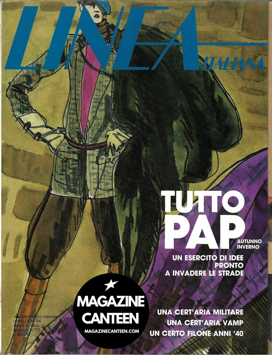 Linea Italiana Magazine 1978 - Alberto Lattuada FABRIZIO FERRI ...