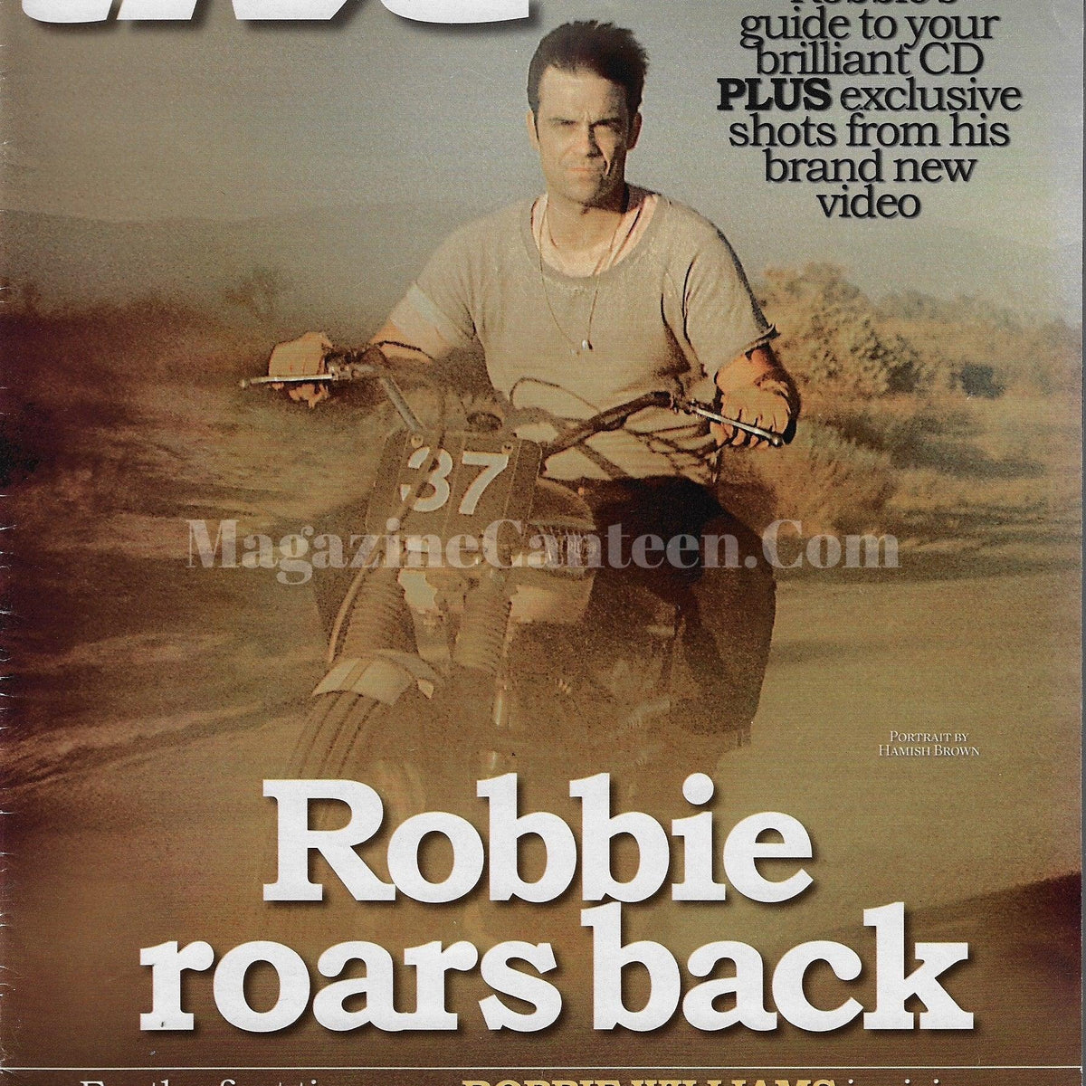 Live Magazine - Robbie Williams – magazine canteen