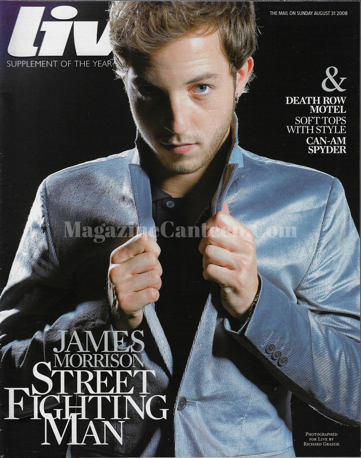 Live Magazine - James Morrison – magazine canteen