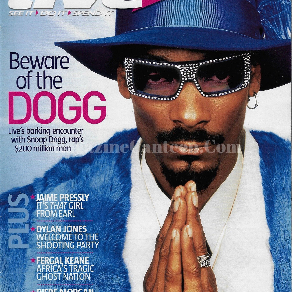 Live Magazine - Snoop Doggy Dogg – magazine canteen