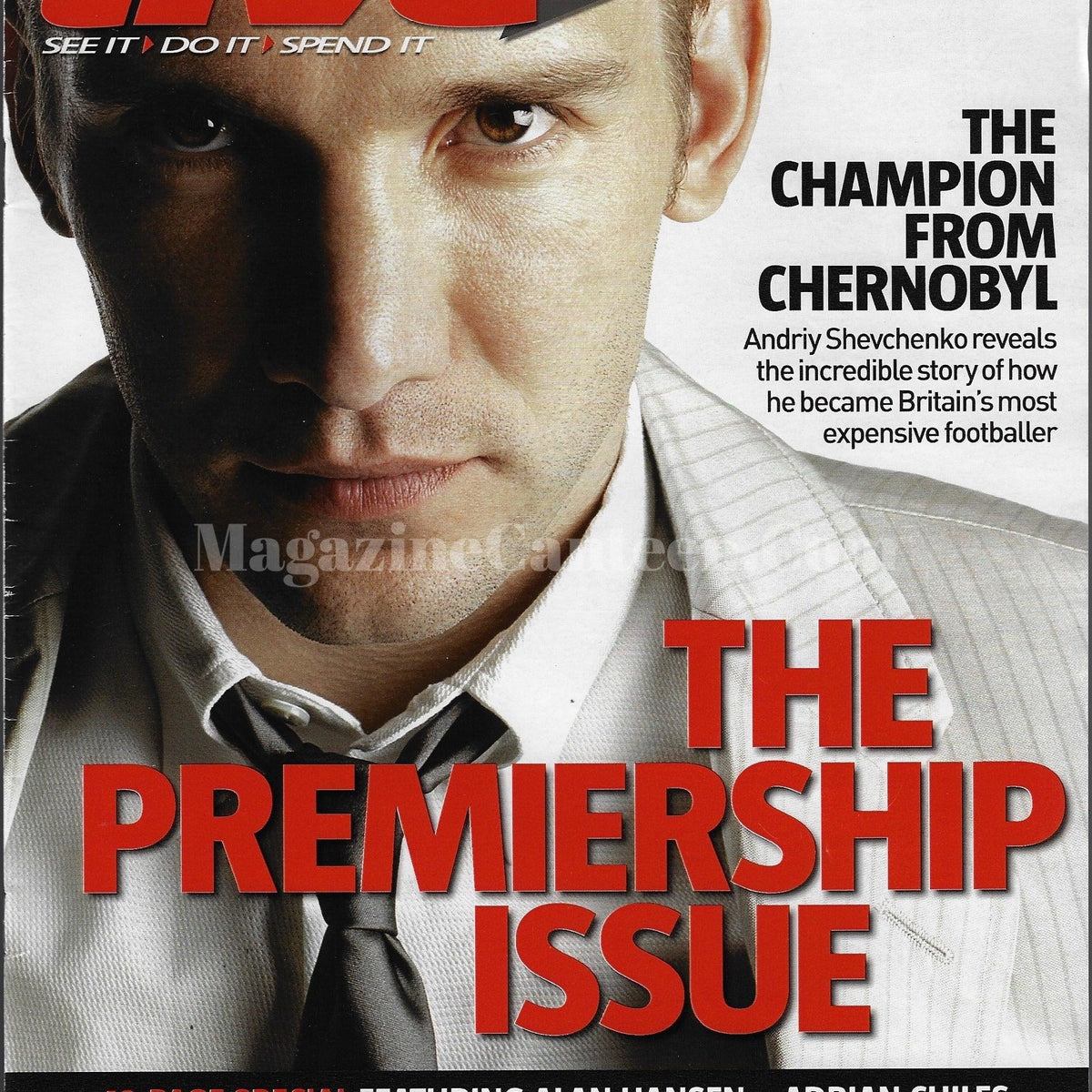 Live Magazine - Andriy Shevchenko – magazine canteen