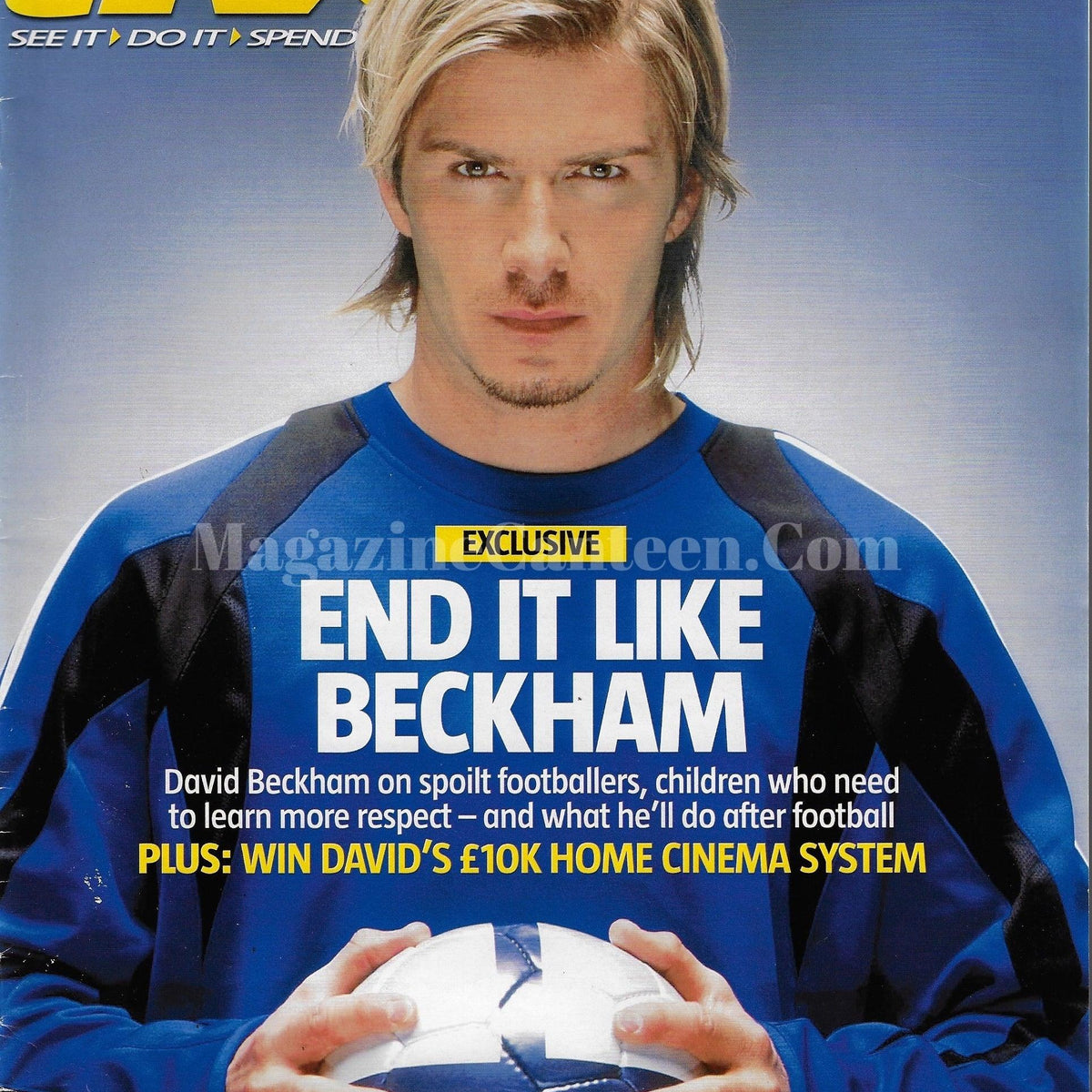 Live Magazine - David Beckham – magazine canteen