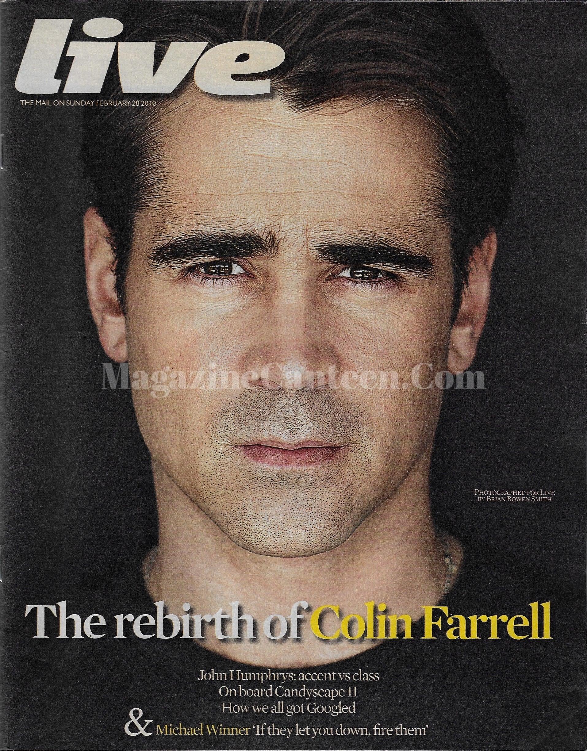 Live Magazine - Colin Farrell – magazine canteen
