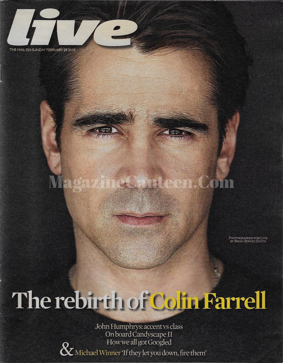 Live Magazine - Colin Farrell – magazine canteen