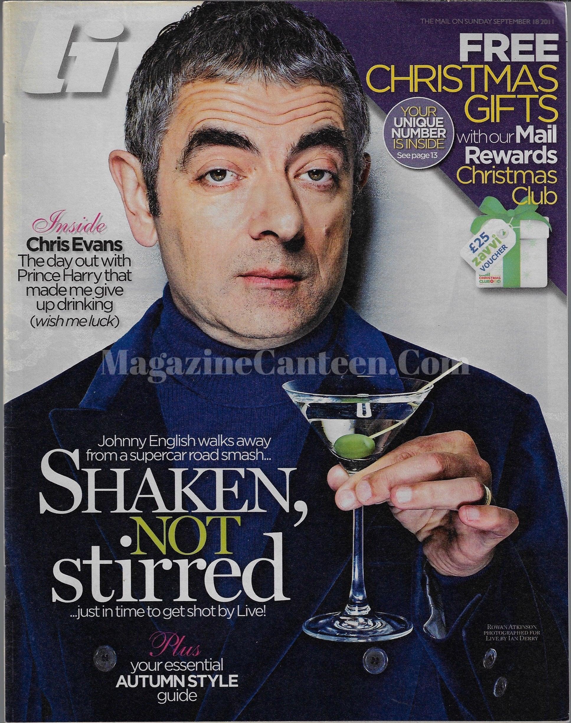 Live Magazine - Rowan Atkinson – magazine canteen