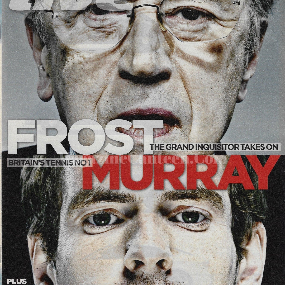 Live Magazine - David Frost & Andy Murray – magazine canteen