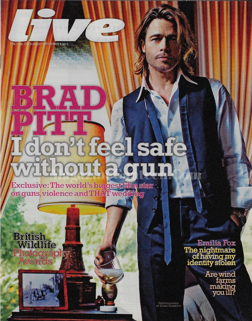 Live Magazine - Brad Pitt – magazine canteen