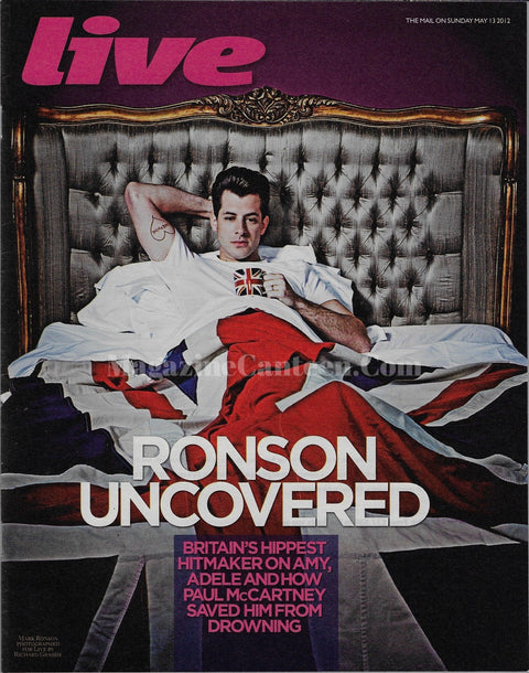 Live Magazine - Mark Ronson – magazine canteen