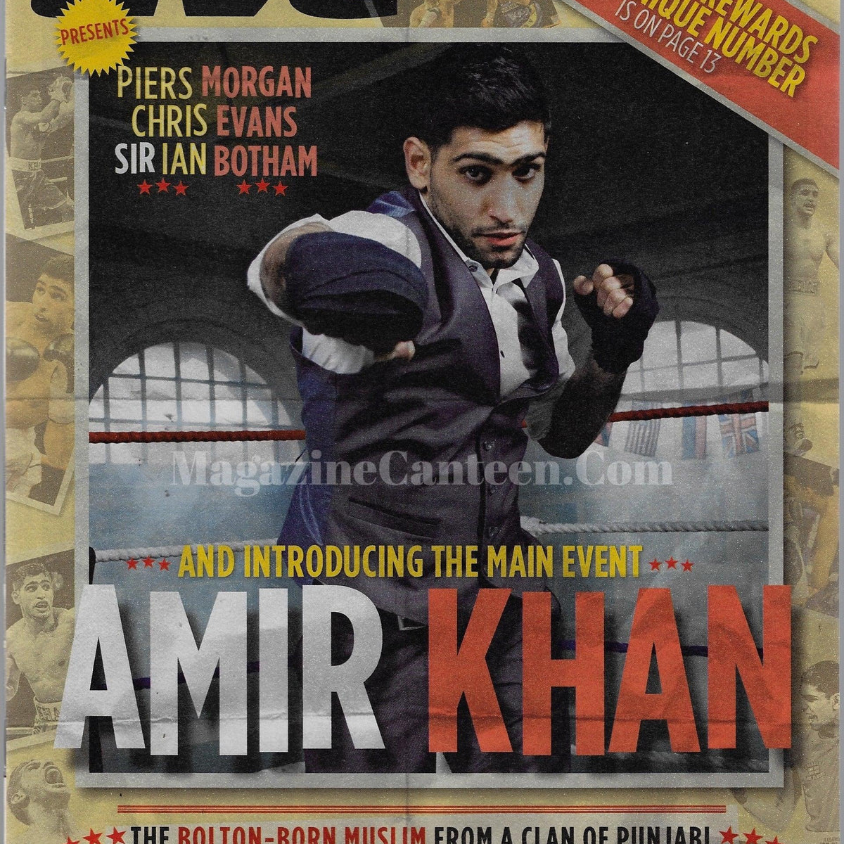 Live Magazine - Amir Khan – magazine canteen