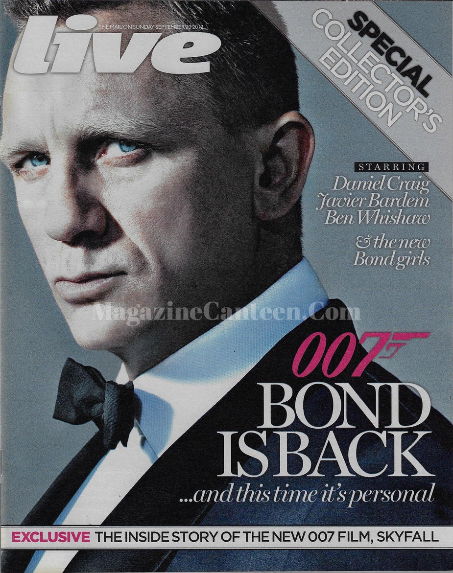 Live Magazine - Daniel Craig – magazine canteen