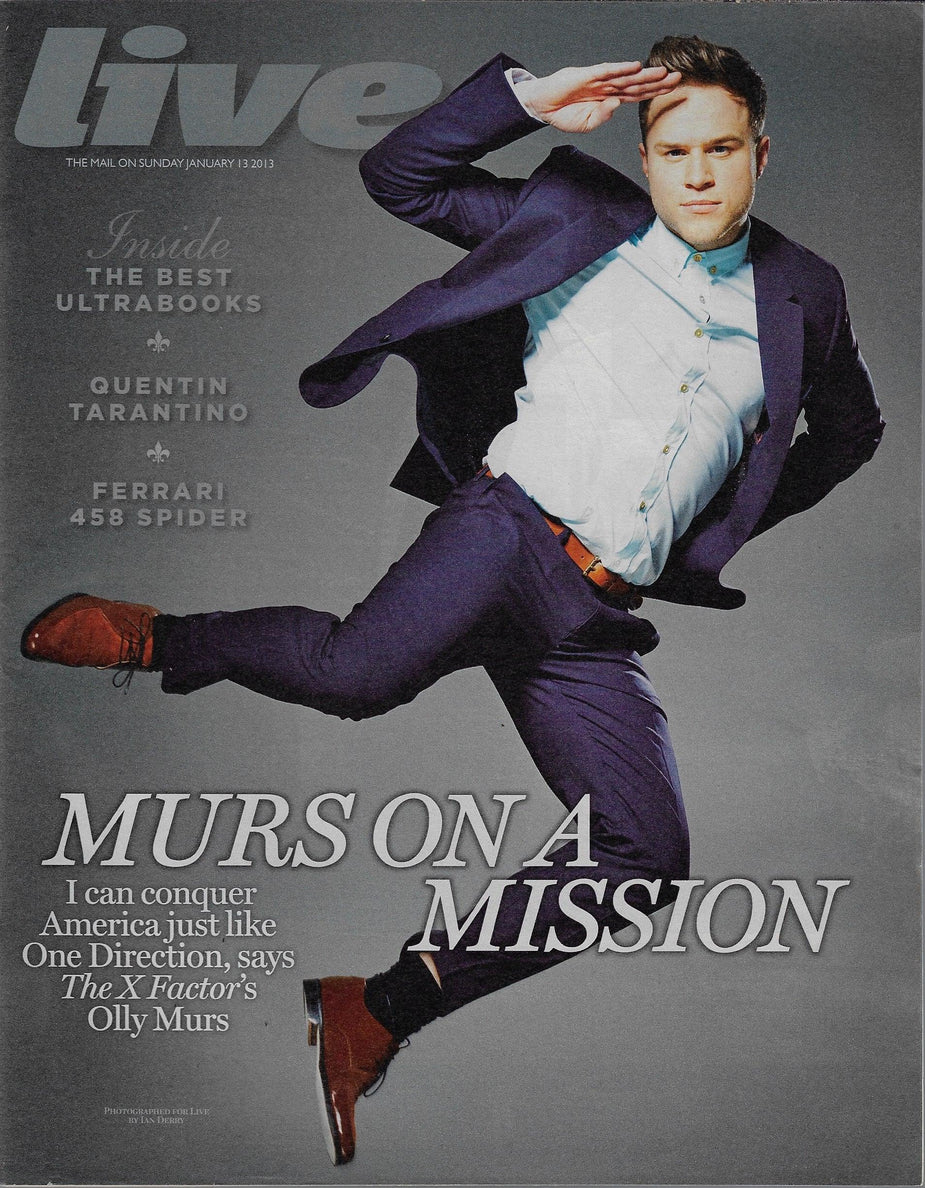 Live Magazine - Olly Murs – magazine canteen