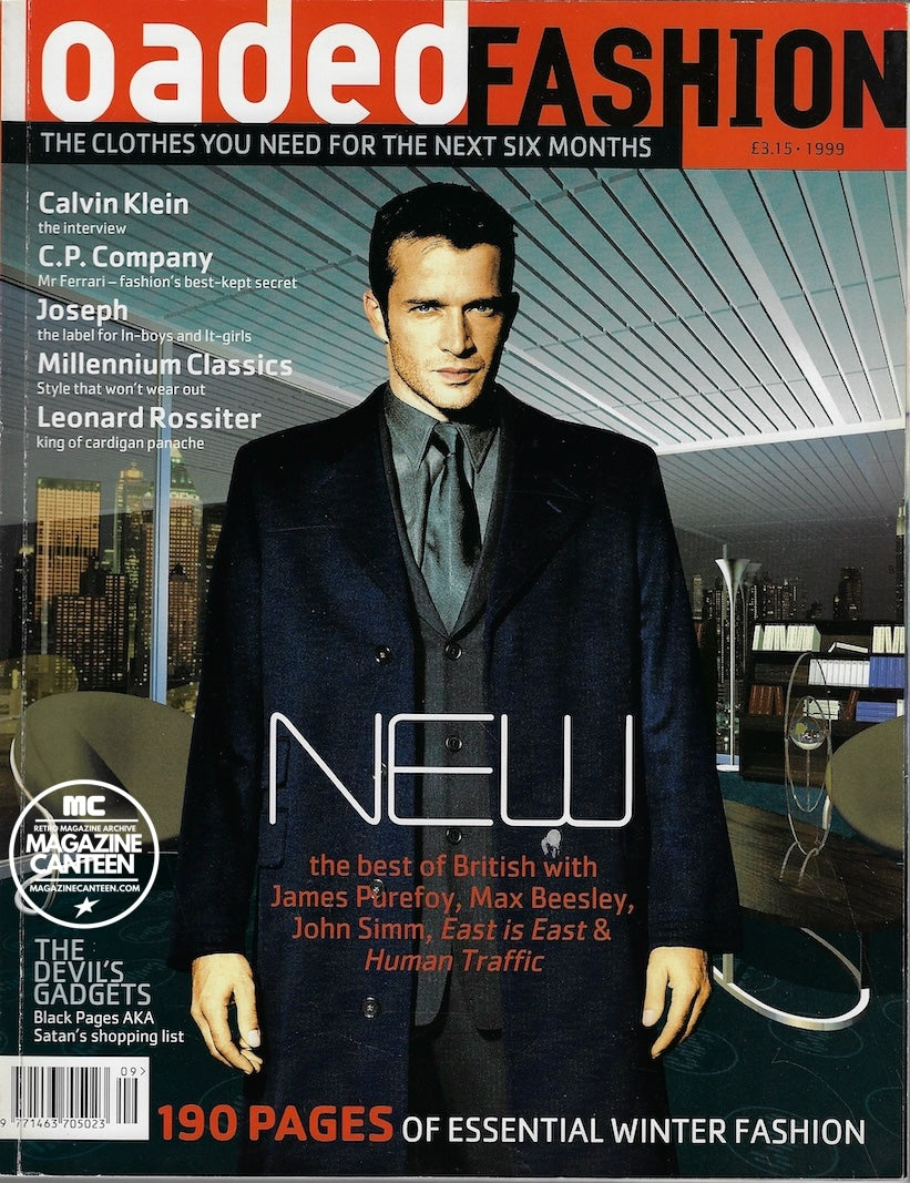 Loaded Fashion Magazine - James Purefoy DANNY DYER John Simm – magazine ...
