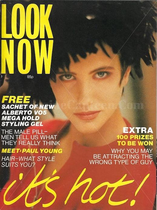 Look Now Magazine - Carrelyn Gardner Model Paul Young – magazine canteen