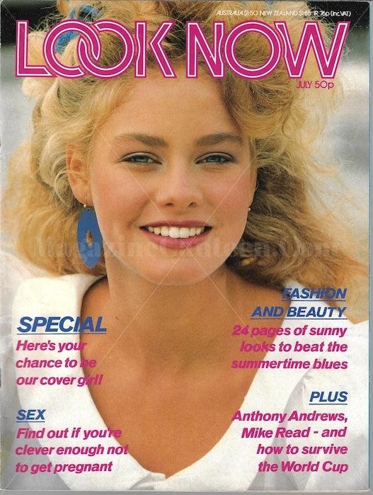 Look Now Magazine - Anthony Andrews Toni Basil – magazine canteen