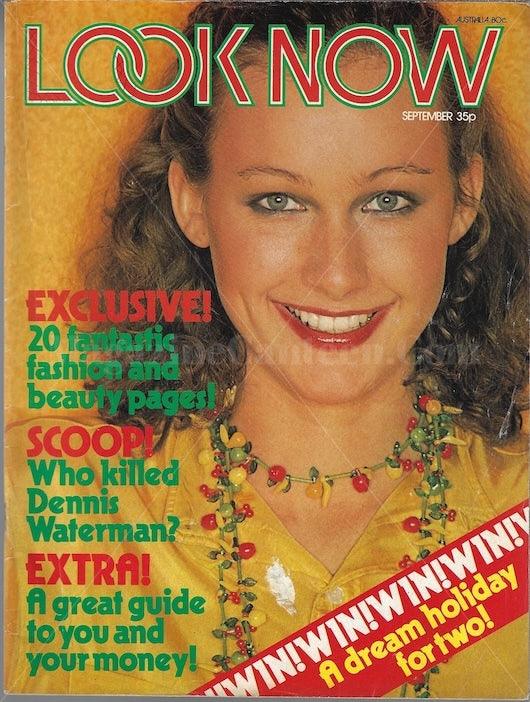 Look Now Magazine - Dennis Waterman Vivienne Lynn Twiggy – magazine canteen