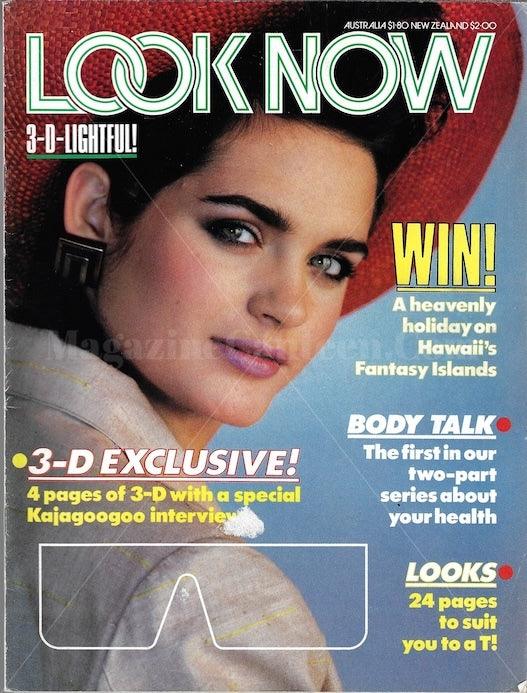 Look Now Magazine - Michael Praed Nik Kershaw Kajagoogoo – magazine canteen