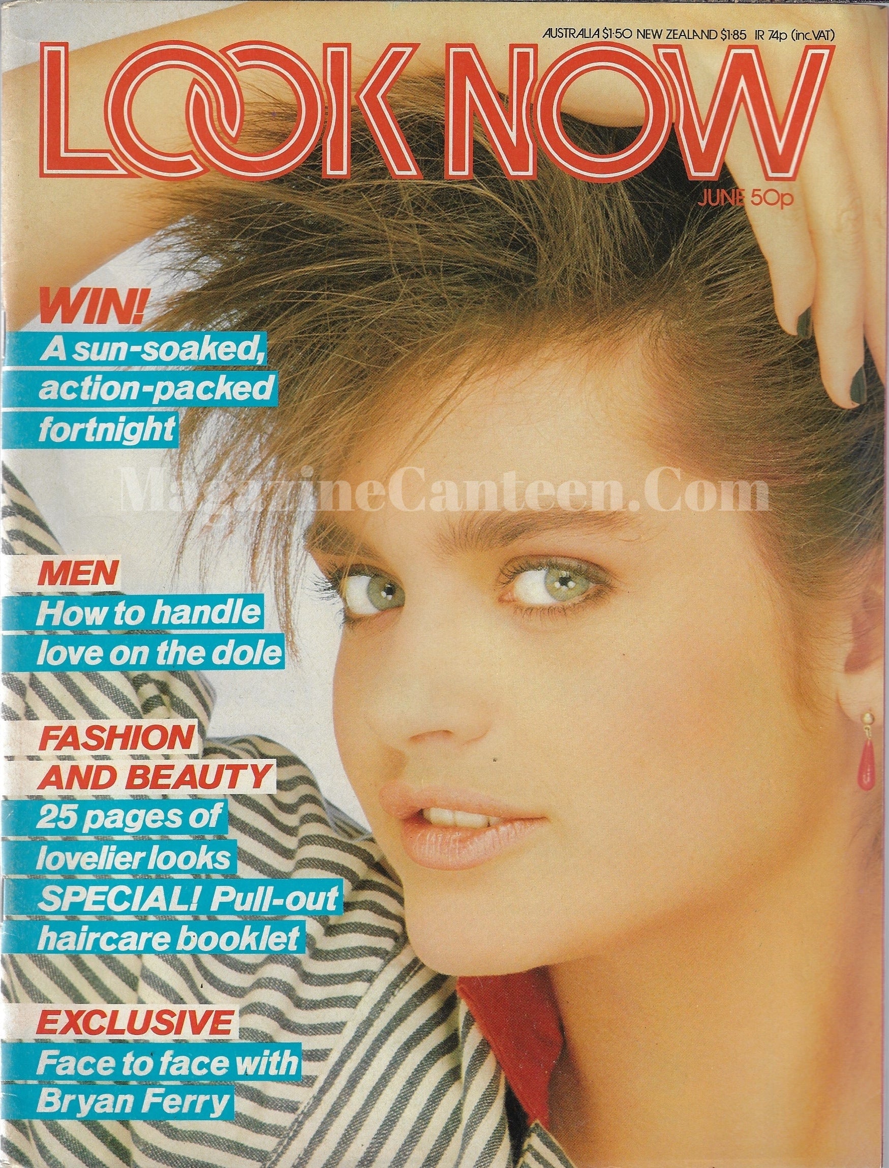 Look Now Magazine - Bryan Ferry Angie Bowie – magazine canteen Look Now Magazine - Bryan Ferry Angie Bowie – magazine canteen