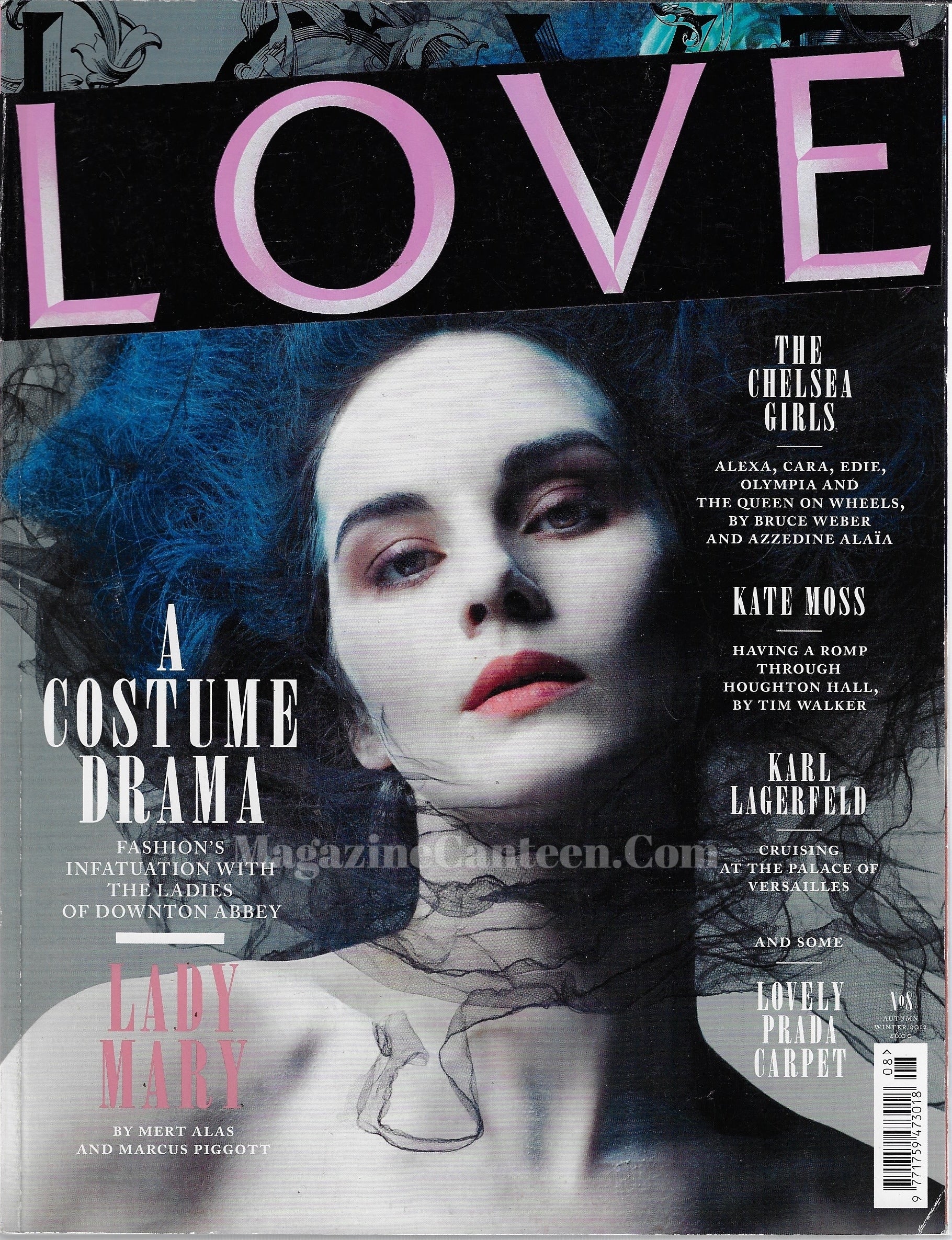 Love Magazine 8 - Michelle Dockery – magazine canteen