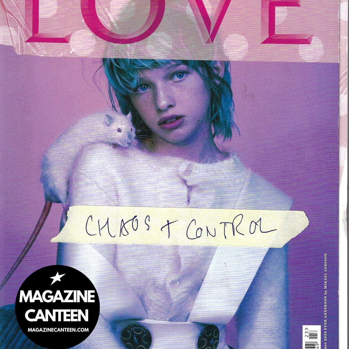 Love Magazine 23 - Ever Anderson Chaos & Control – magazine canteen