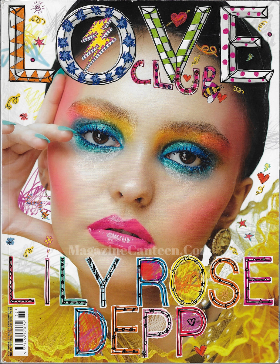 Love Magazine 15 - Lily-Rose Depp – magazine canteen