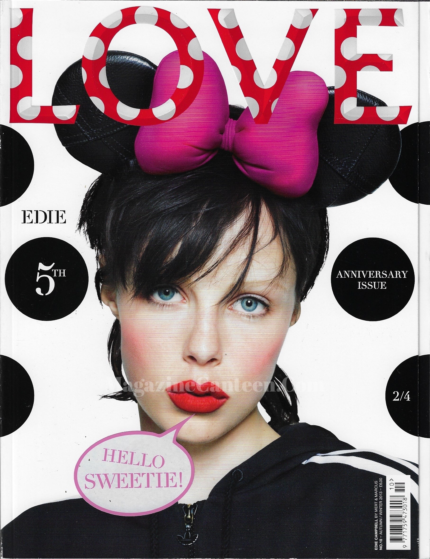Love Magazine 10 - Edie Campbell – magazine canteen