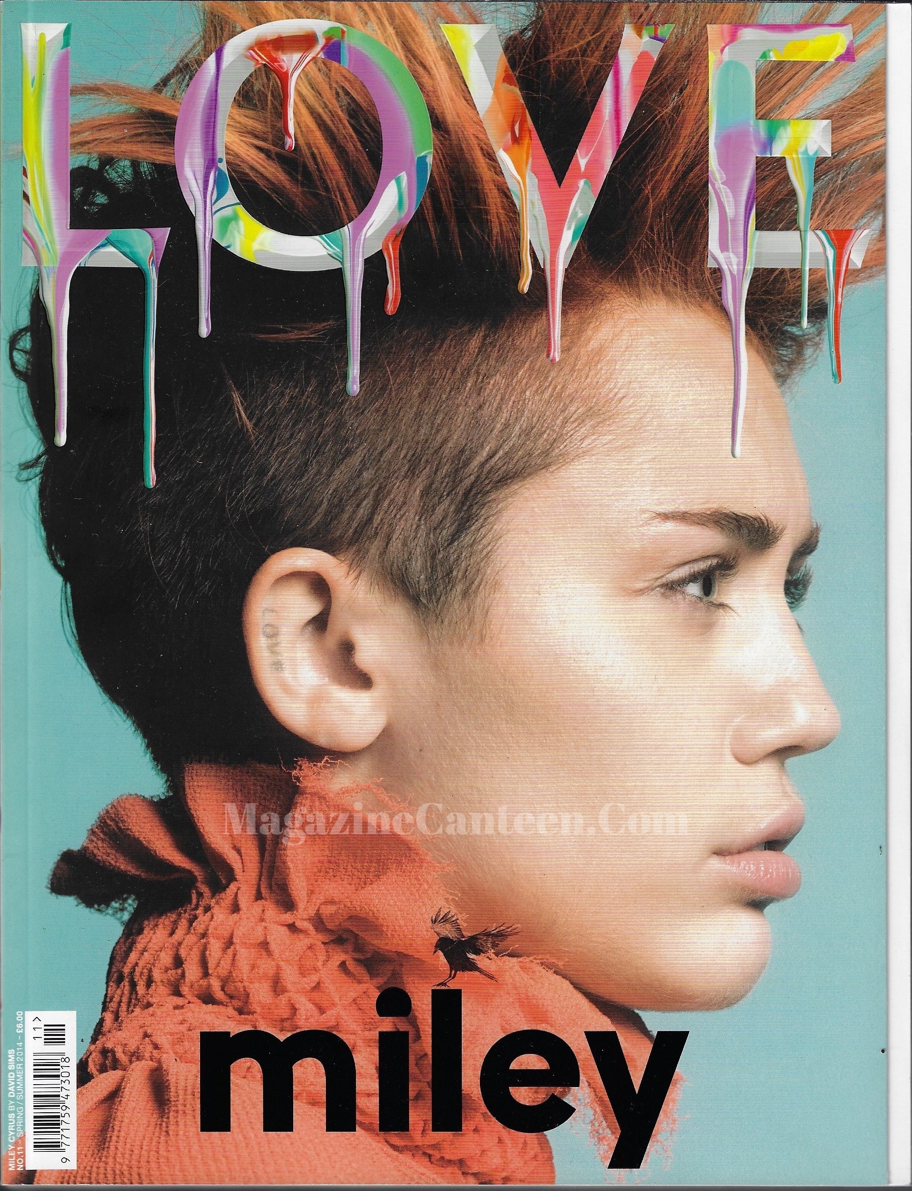 Love Magazine 11 - Miley Cyrus – magazine canteen