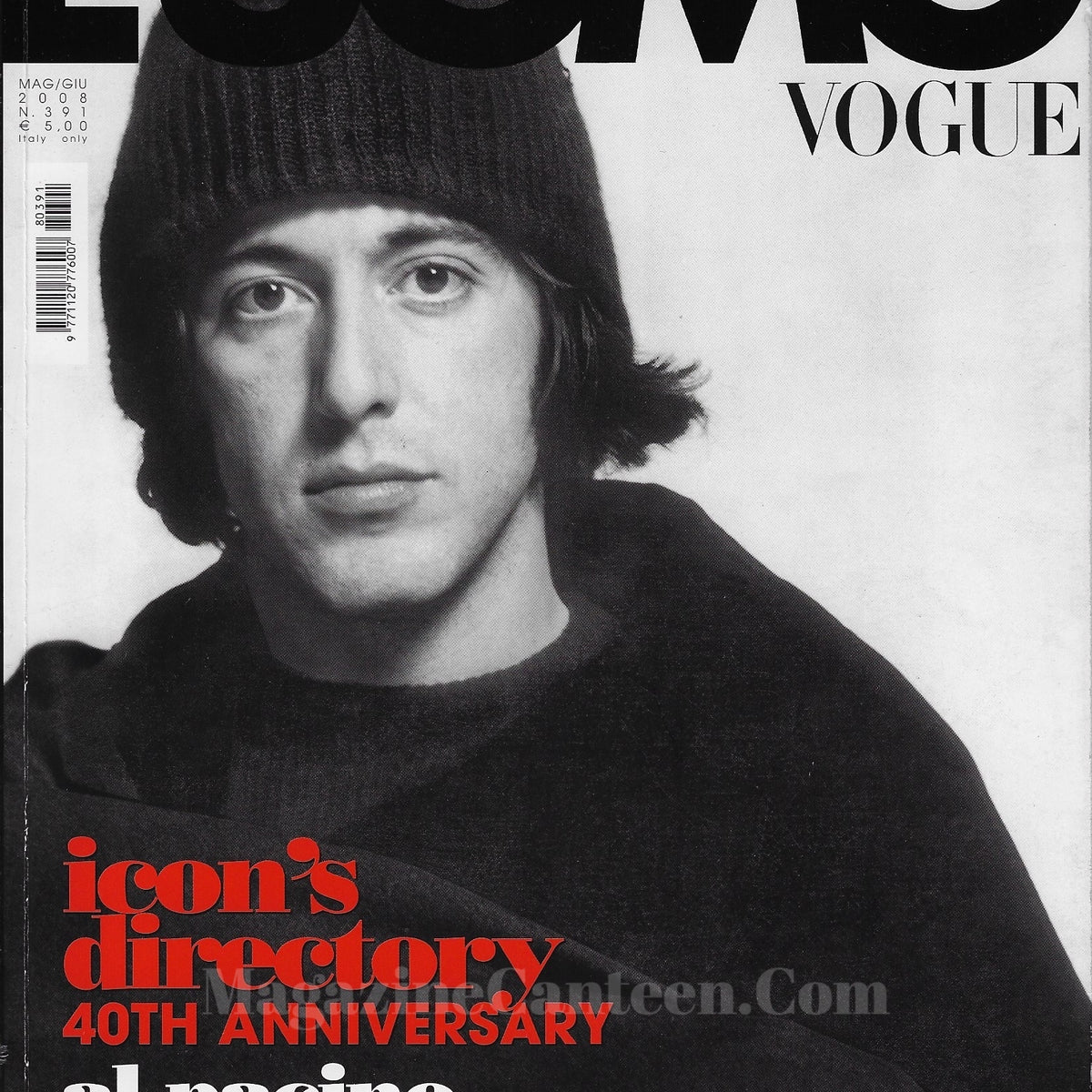L'uomo Vogue Magazine 391 - Al Pacino – magazine canteen