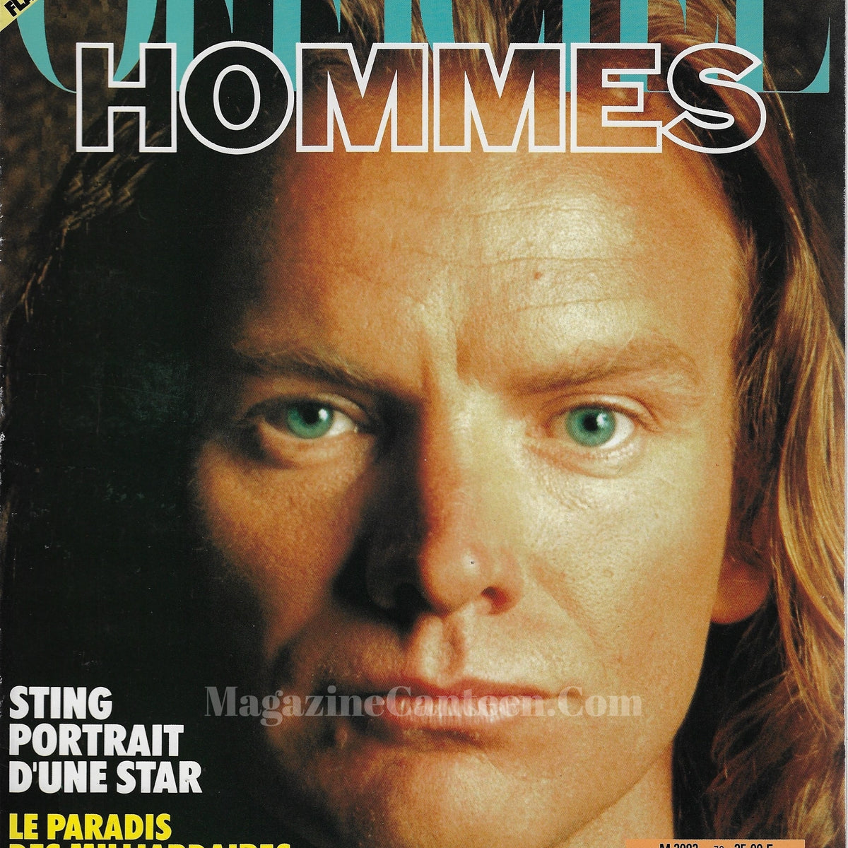 L'Officiel Hommes Magazine - Sting The Police – magazine canteen