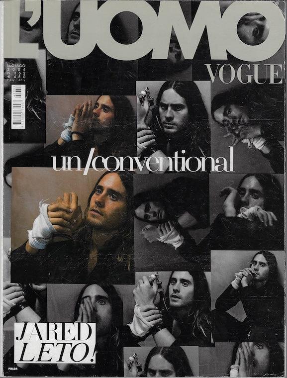 L'uomo Vogue Magazine - JARED LETO Steven Klein WILL CHALKER – magazine ...