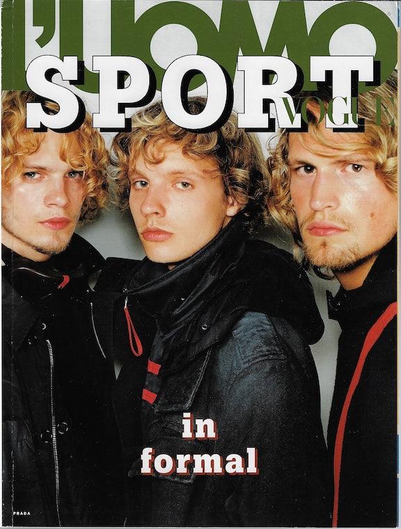 L'uomo Vogue Magazine - Mario Testino STEVE HEITT Michael Schumacher R ...