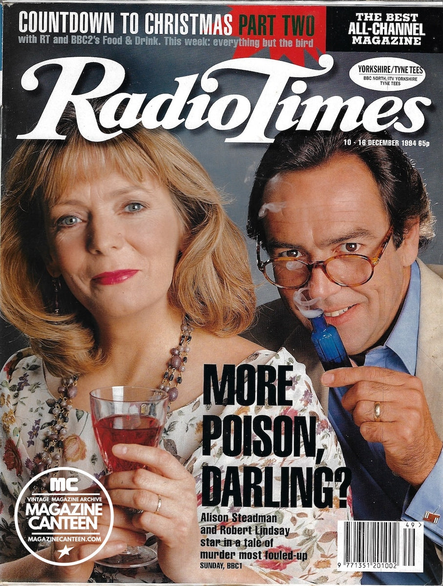 Radio Times Magazine - Robert Lindsay ALISON STEADMAN Dominik Diamond ...