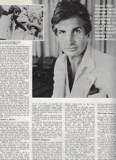 Woman And Home Magazine - Felicity Kendal George Hamilton – magazine ...