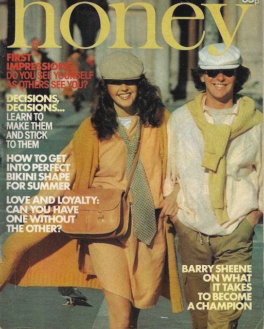 Honey Magazine - Gio Barto BARRY SHEENE Roger Charity – magazine canteen