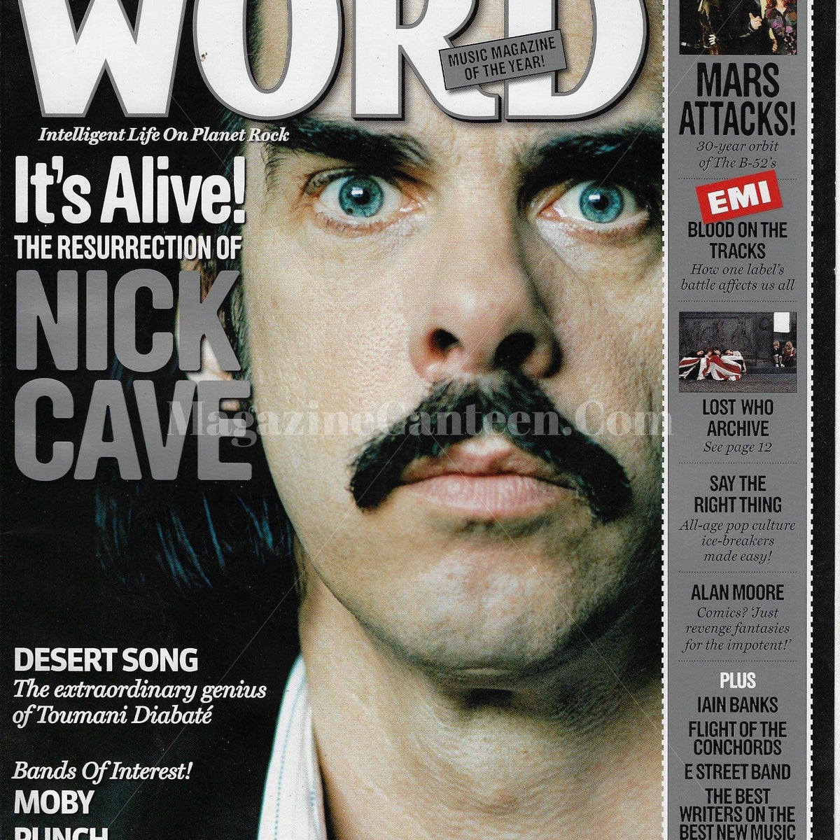 The Word Magazine - Nick Cave – magazine canteen