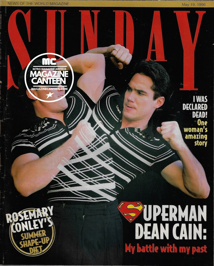 Sunday Magazine - Dean Cain SUPERMAN Ardal O'Hanlon – magazine canteen