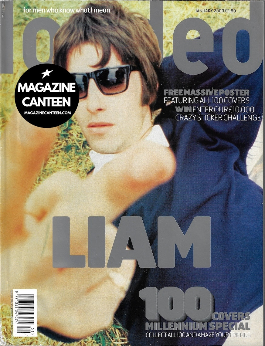 Loaded Magazine 100 Covers - Liam Gallagher Oasis – magazine canteen