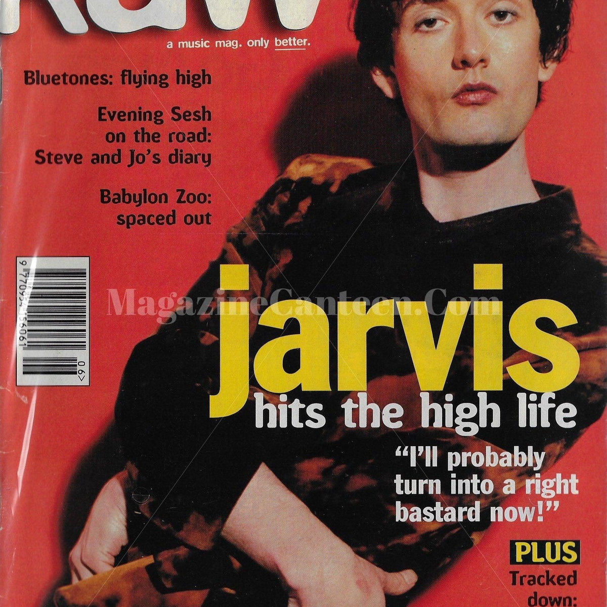 Raw Magazine - Jarvis Cocker Pulp – magazine canteen