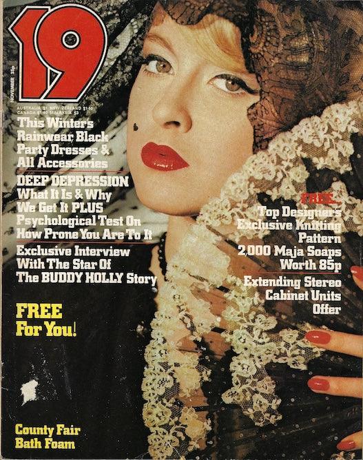 19 Magazine - Johnny Rozsa DAVID CARRADINE Cathee Dahmen – magazine canteen