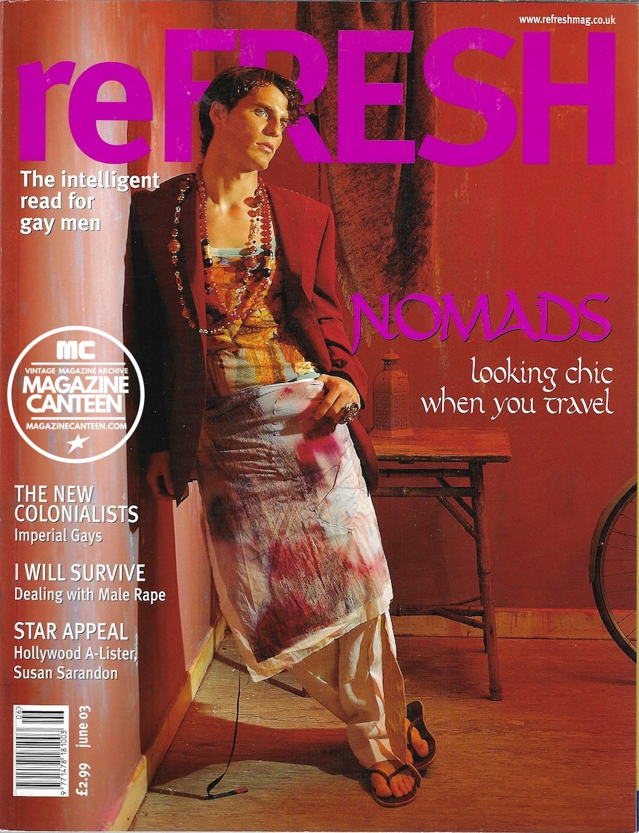 Refresh Magazine - MEYRICK Michael Sheen GAVIN HARRISON – magazine canteen