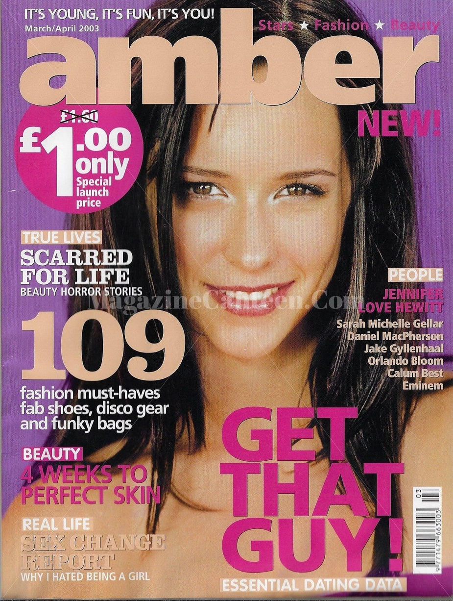 Amber Magazine - Jennifer Love Hewitt Jake Gyllenhaal – magazine canteen