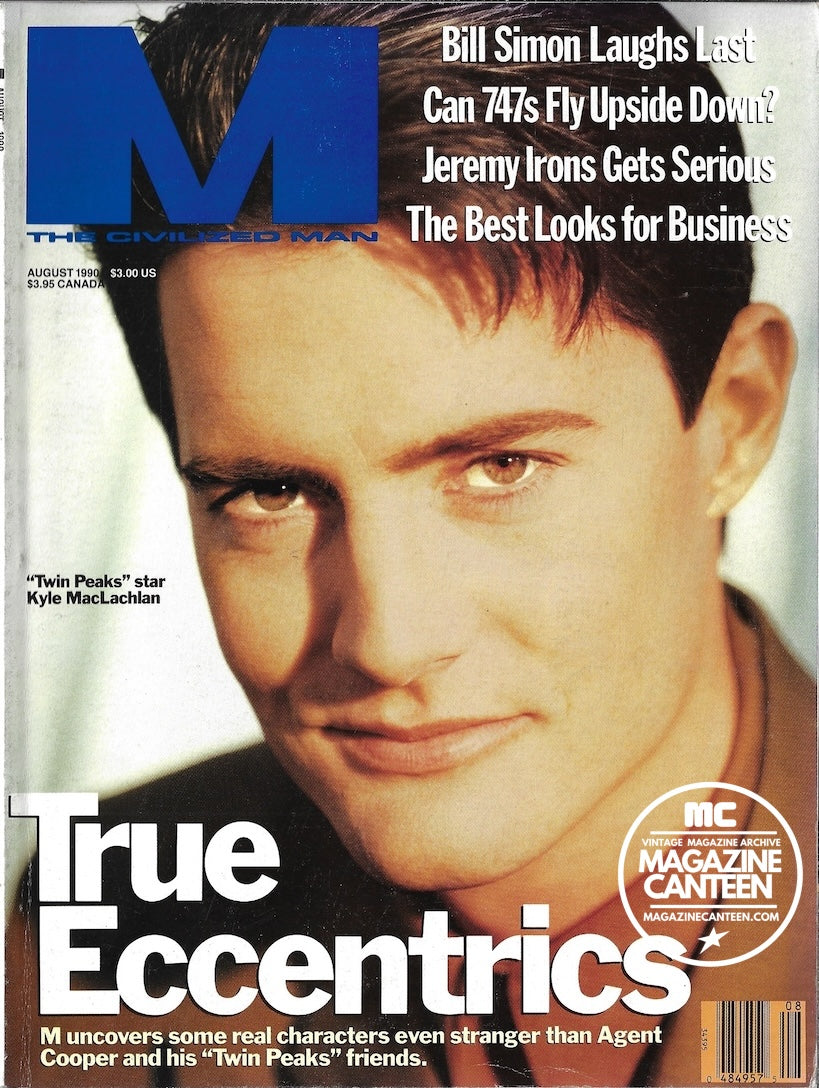 M Magazine - Kyle MacLachlan JEREMY IRONS Terry O'Neill – magazine canteen