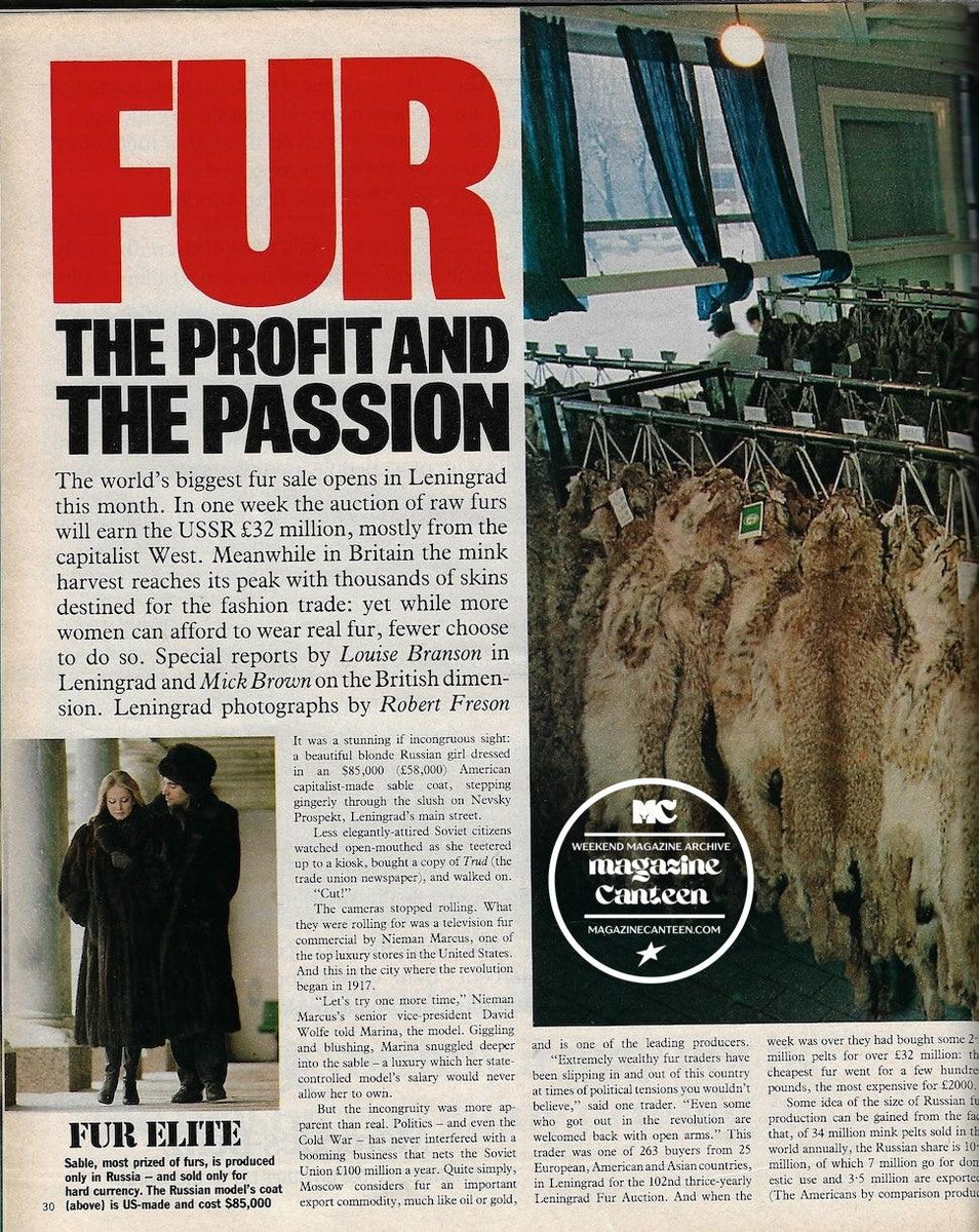 The Sunday Times - Robert Freson HELLS ANGELS Jon Bannenberg – magazine ...