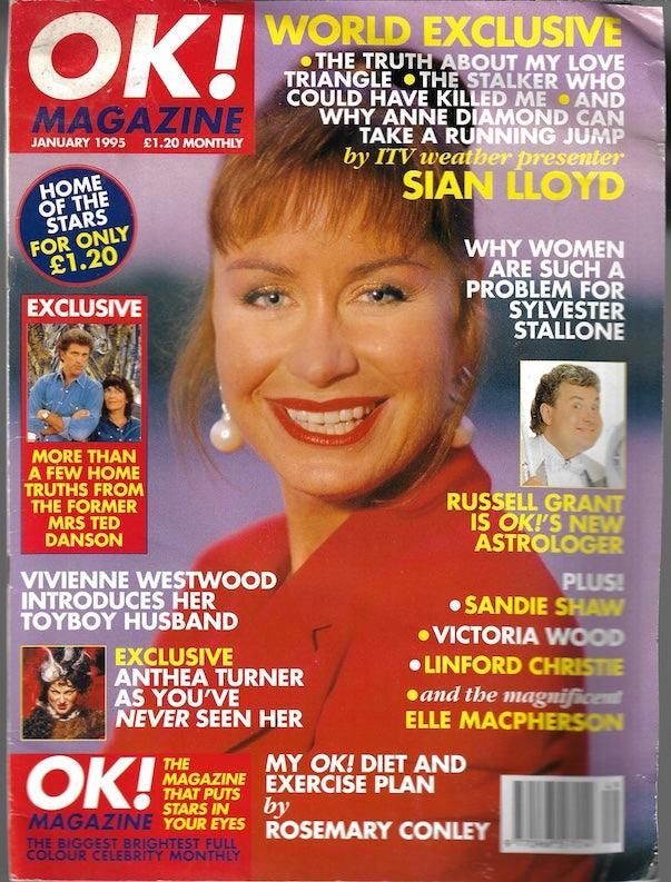 OK Magazine - Sian Lloyd VICTORIA WOOD Vivienne Westwood SANDIE SHAW ...