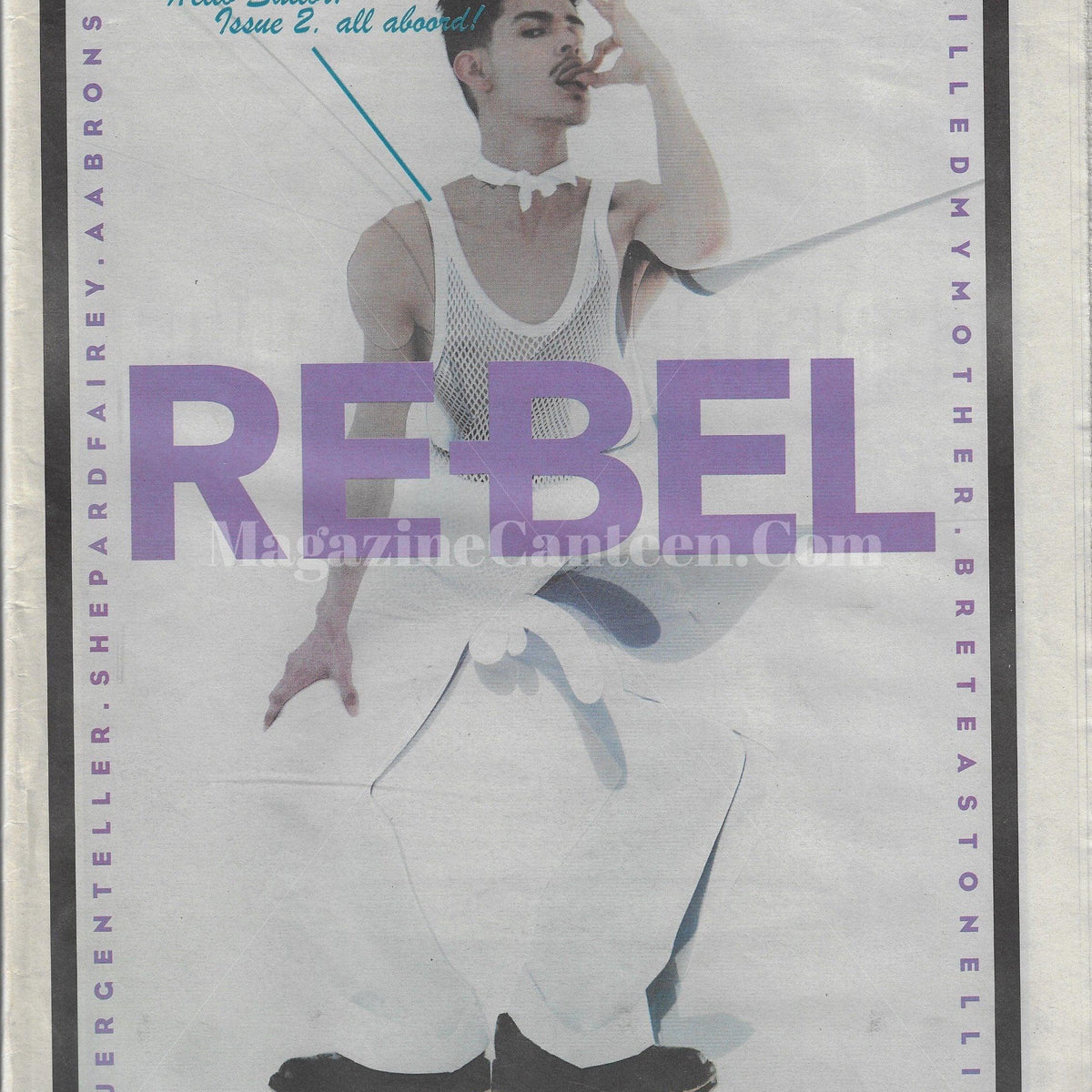 Rebel Paper Magazine 2 - Damien Blottiere – magazine canteen
