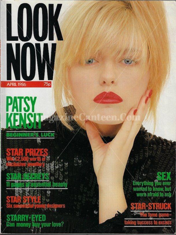 Look Now Magazine - Patsy Kensit – magazine canteen